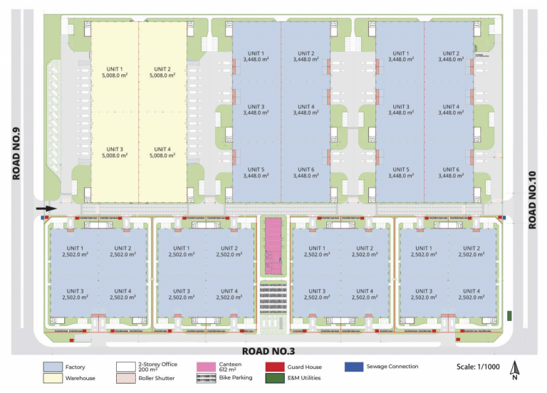 Gaw NP Industrial – Warehouse for lease – Factory for lease